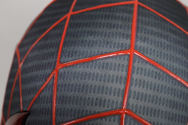 Spider-man: Into the Spider-verse Miles Morales Cosplay Mask - Etsy