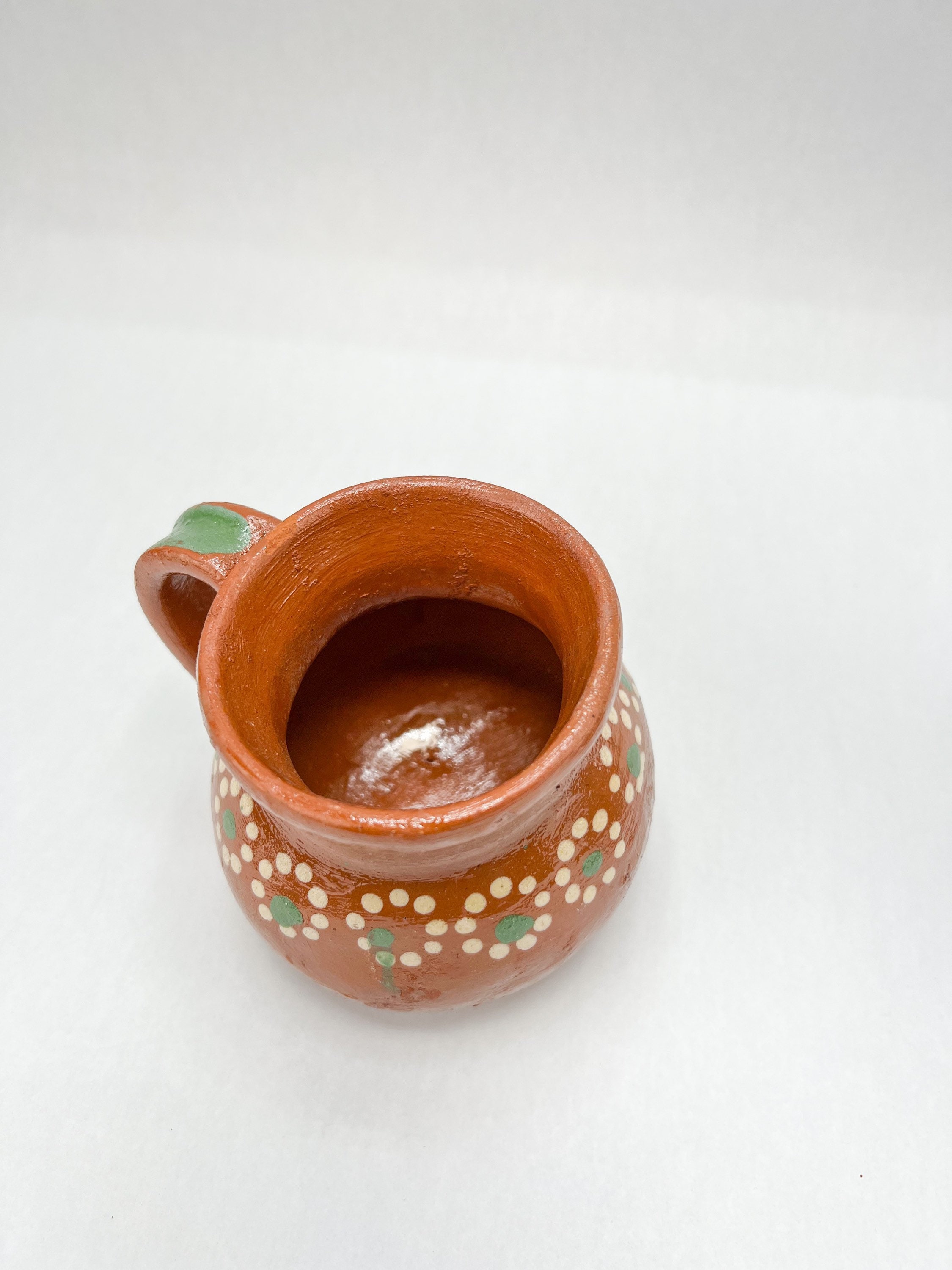 Traditional Mexican Clay Mugs 4pc Set Coffee Cups Tazas De - Etsy