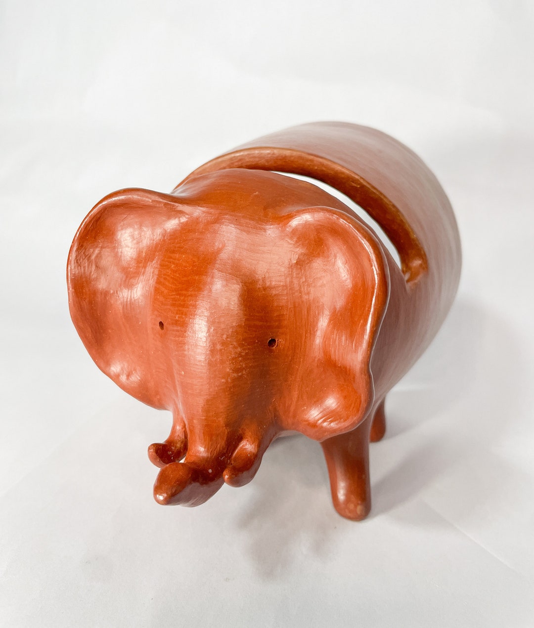 Oaxaca Red Clay Sound Amplifier Bocina De Barro Rojo Oaxaca Elephant ...