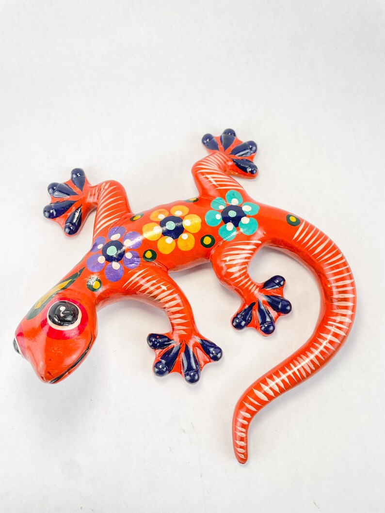 Mexican Wall Art Lizard Wall Decor Gecko Mexican Outdoor - Etsy