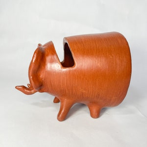 Oaxaca Red Clay Sound Amplifier Bocina De Barro Rojo Oaxaca Elephant ...