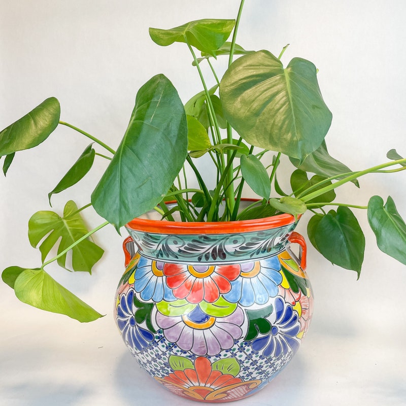 Talavera Planter - Etsy