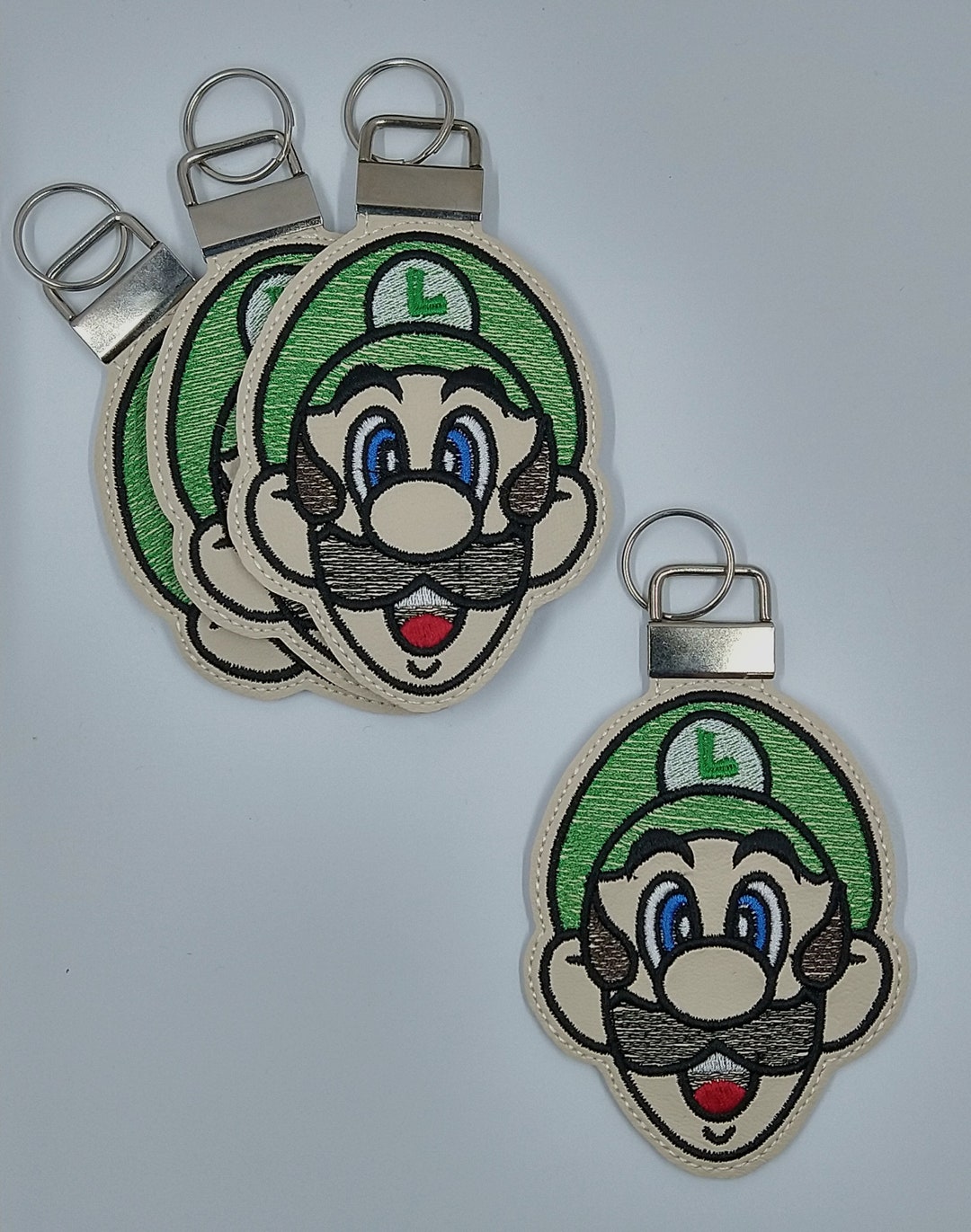 Game Character, Green Hat Keychain Accessory/key Fob - Etsy