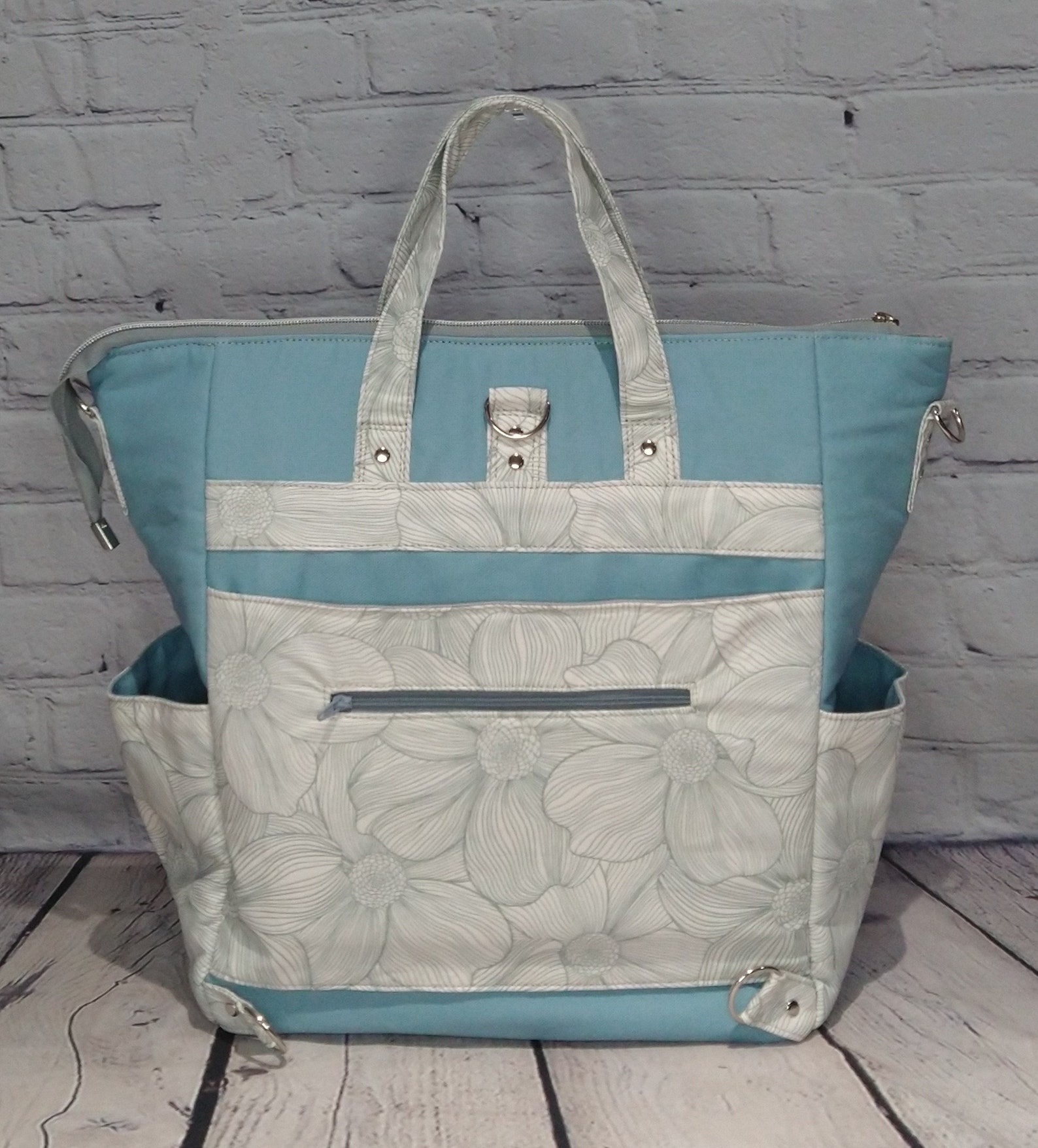 Trailblazer Convertible Dogwood Flowers, Blue Backpack - Etsy