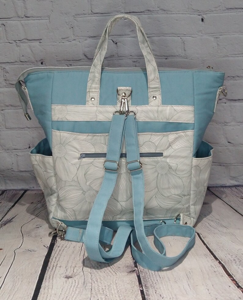 Trailblazer Convertible Dogwood Flowers, Blue Backpack - Etsy