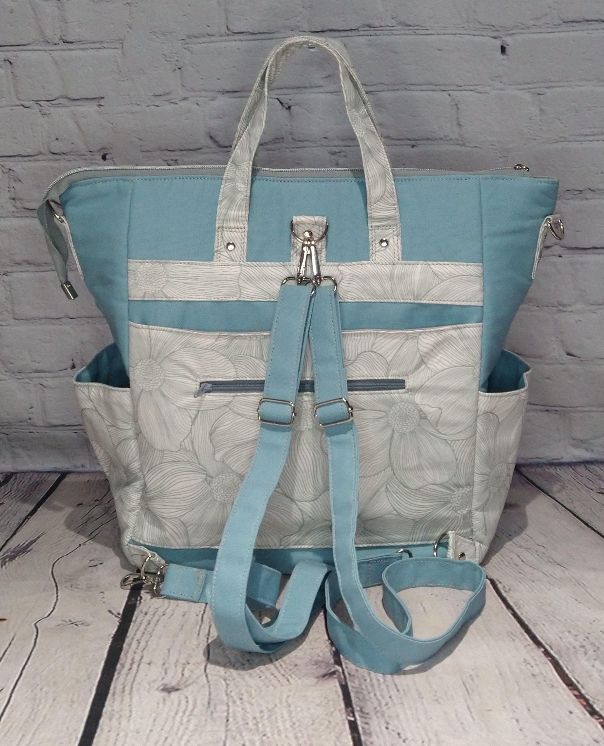 Trailblazer Convertible Dogwood Flowers, Blue Backpack - Etsy