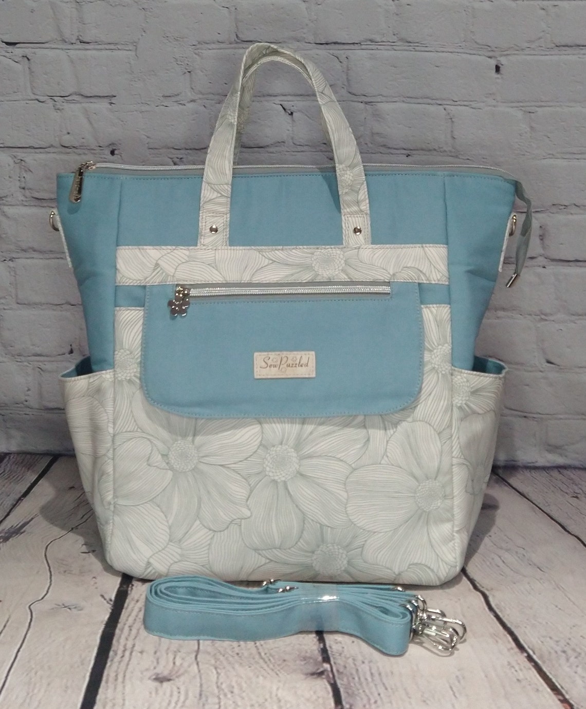 Trailblazer Convertible Dogwood Flowers, Blue Backpack - Etsy