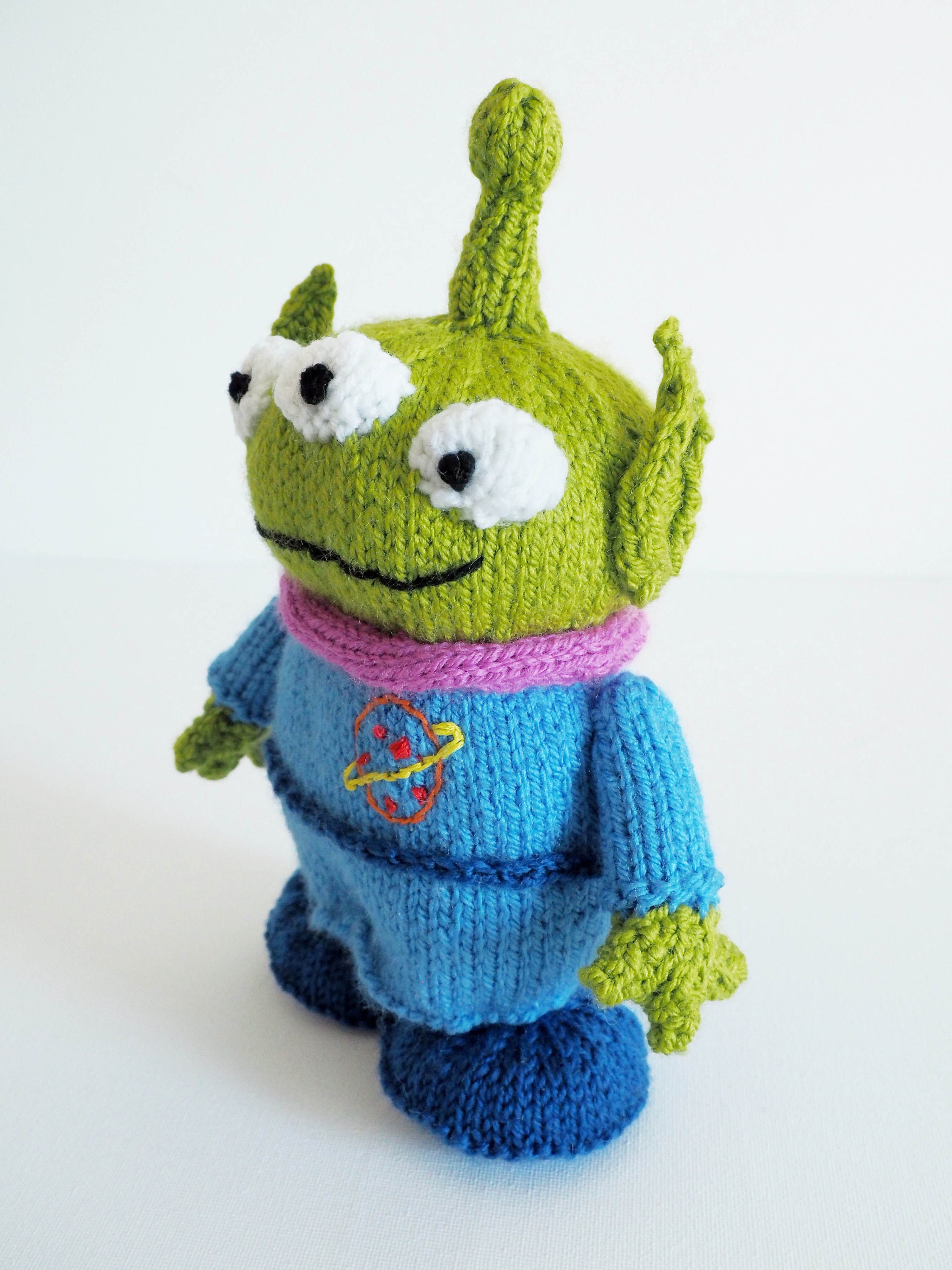 Toy Story Alien Knitting Pattern - Etsy