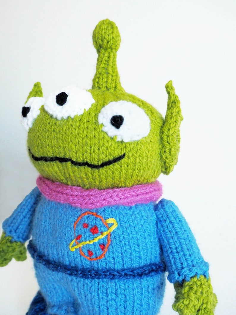 Toy Story Alien Knitting Pattern - Etsy