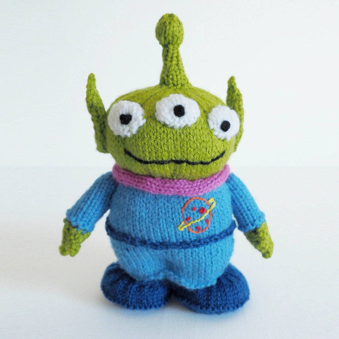 Toy Story Alien Knitting Pattern - Etsy
