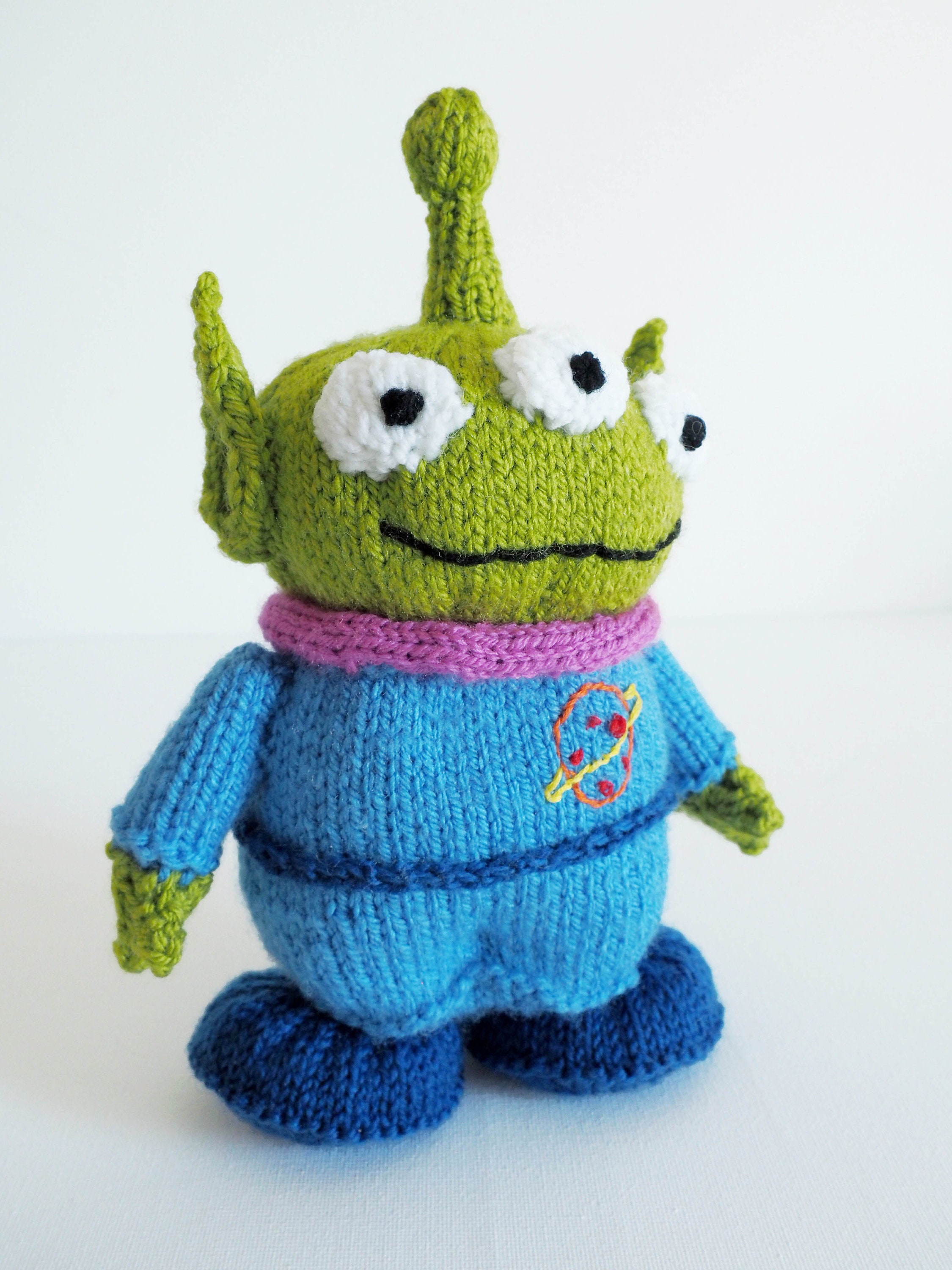 Toy Story Alien Knitting Pattern - Etsy UK