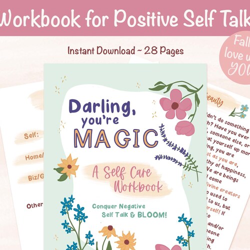 Self Care Activity Workbook and Journal for Improving Mental - Etsy
