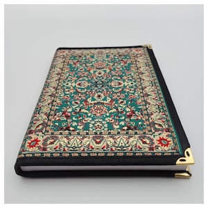 Handmade Fabric Journal|kilim Pattern Woven Notebook|handy Gift Writers ...