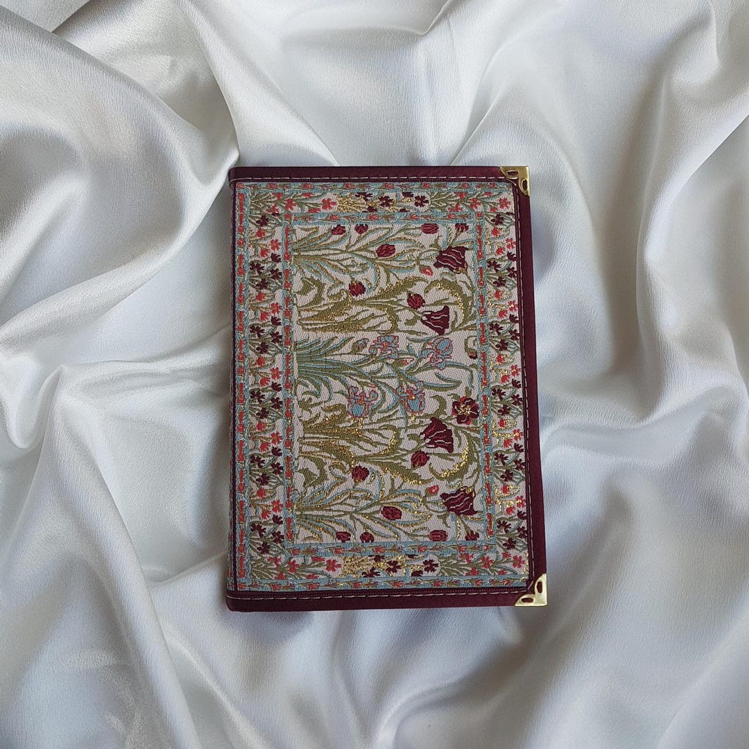 Handmade Notebook|fabric Notebook|woven Dairy Notebook|notepad for ...