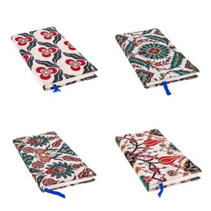 Woven Unlined Notebooktile Pattern Diary Journalfabric Journal for ...