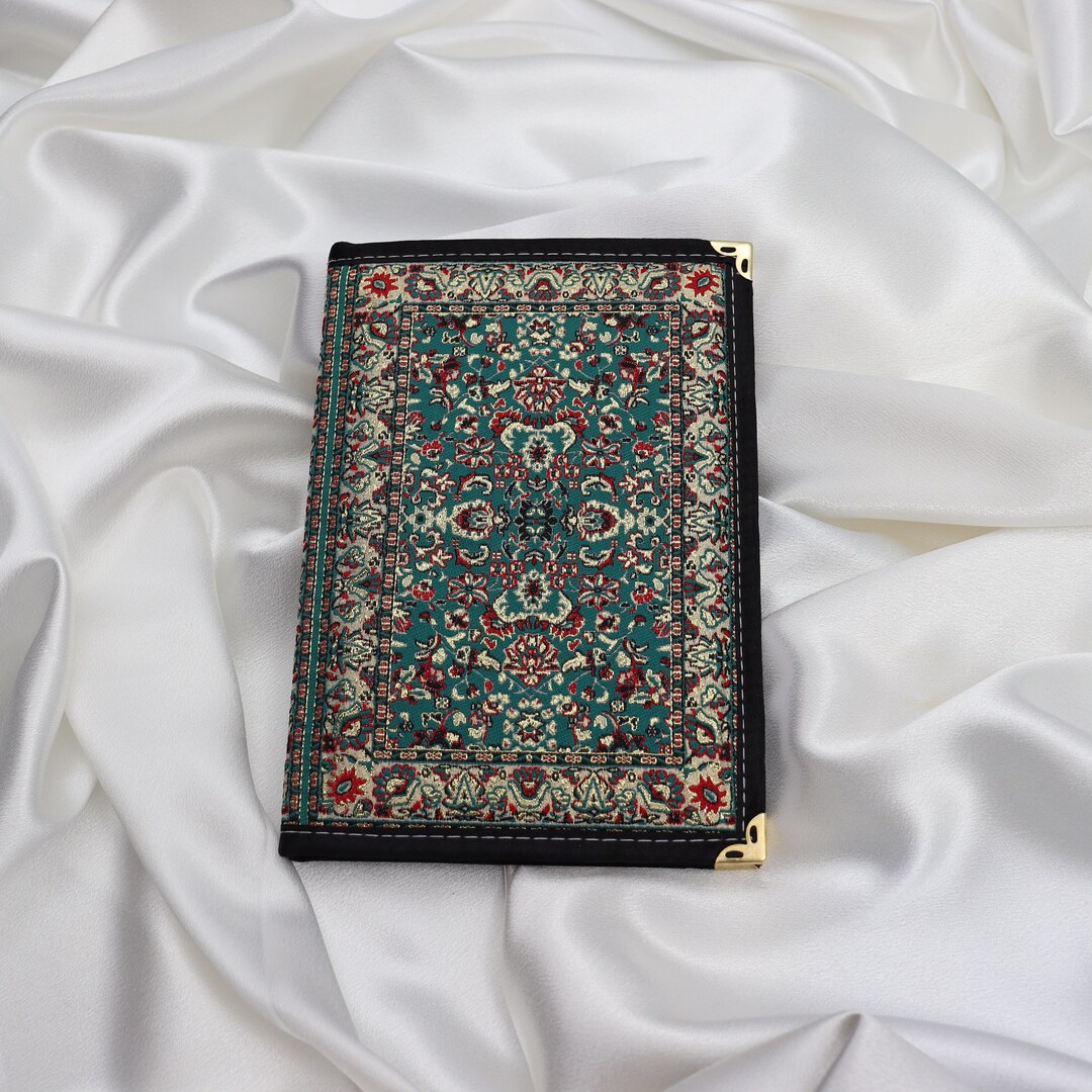 Handmade Fabric Journal|kilim Pattern Woven Notebook|handy Gift Writers ...