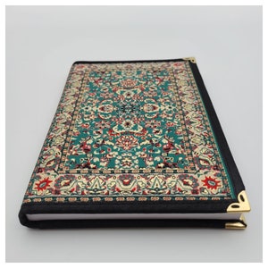 Handmade Fabric Journal|kilim Pattern Woven Notebook|handy Gift Writers ...