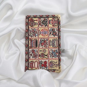 Woven Dairy Notebook|notepad for Writer|handmade Dairy|fabric Cover ...