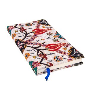 Woven Unlined Notebooktile Pattern Diary Journalfabric Journal for ...