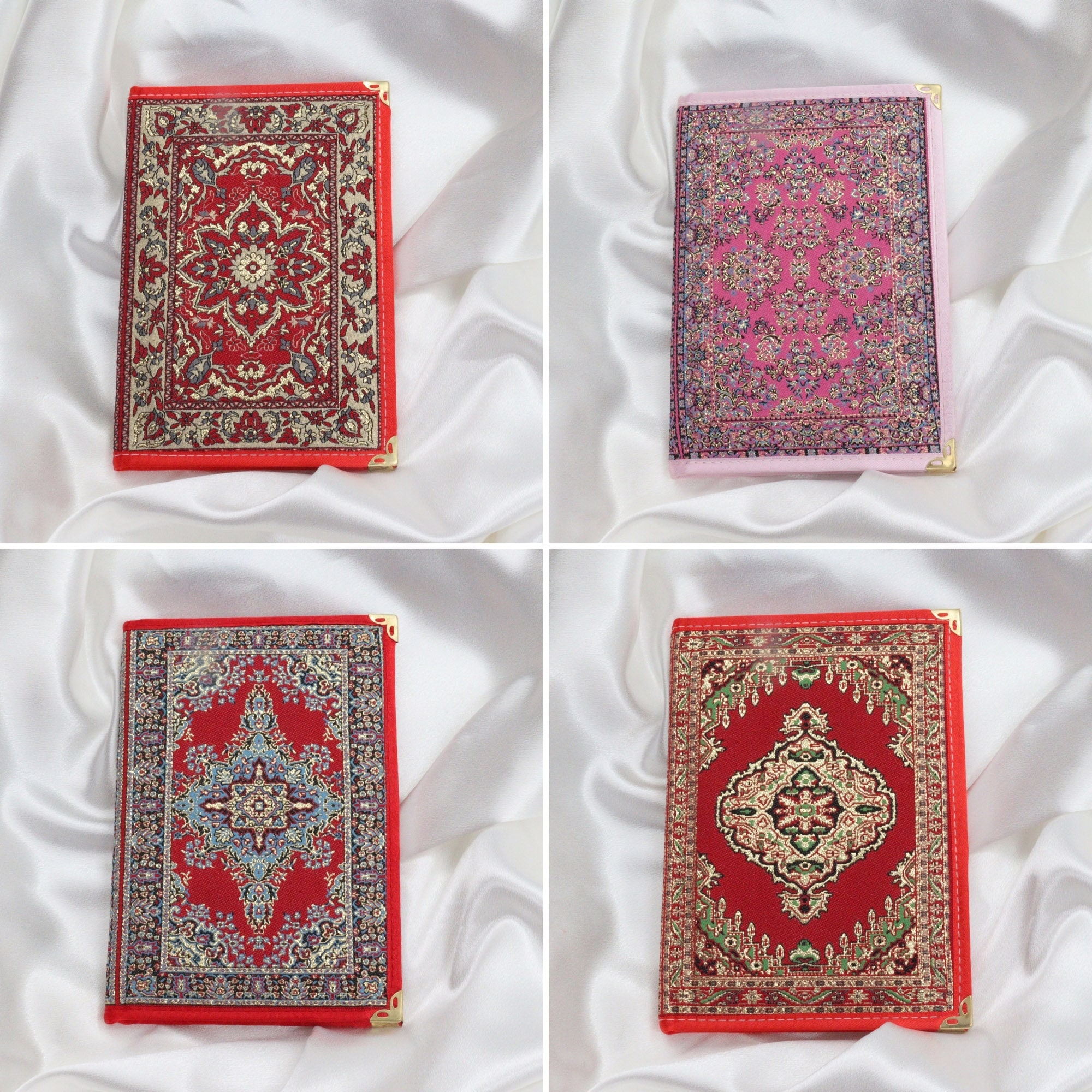Woven Fabric Cover Notebook|diary Notebook|kilim Pattern Journal|boho ...