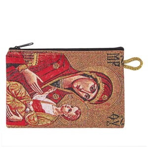 Woven Icon Walletmother Religious Coin Purse With - Etsy