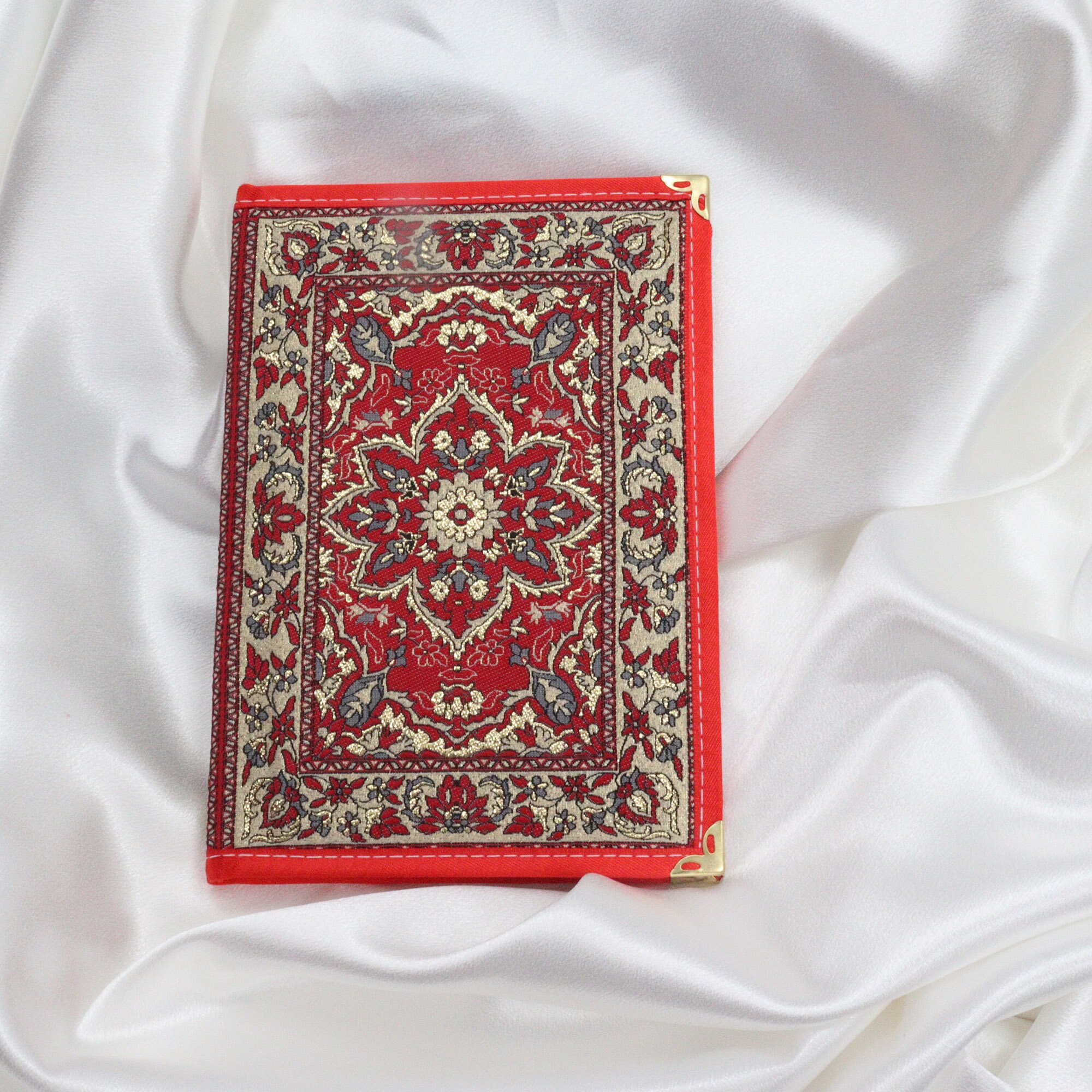 Woven Fabric Cover Notebook|diary Notebook|kilim Pattern Journal|boho ...