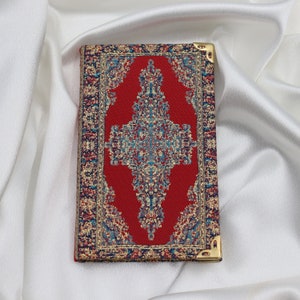 Handmade Fabric Notebookwoven Cover Journalrug Design Address Bookdairy ...