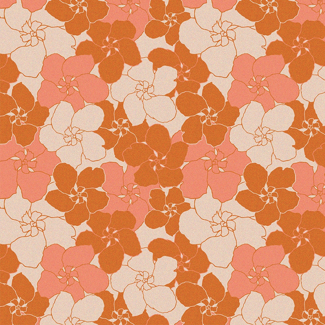 2 PACK Hawaiian Hau Flower Surface Pattern Digital Download - Etsy