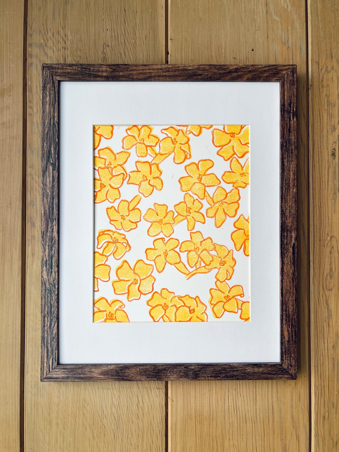 Puakenikeni Blockprint - Etsy