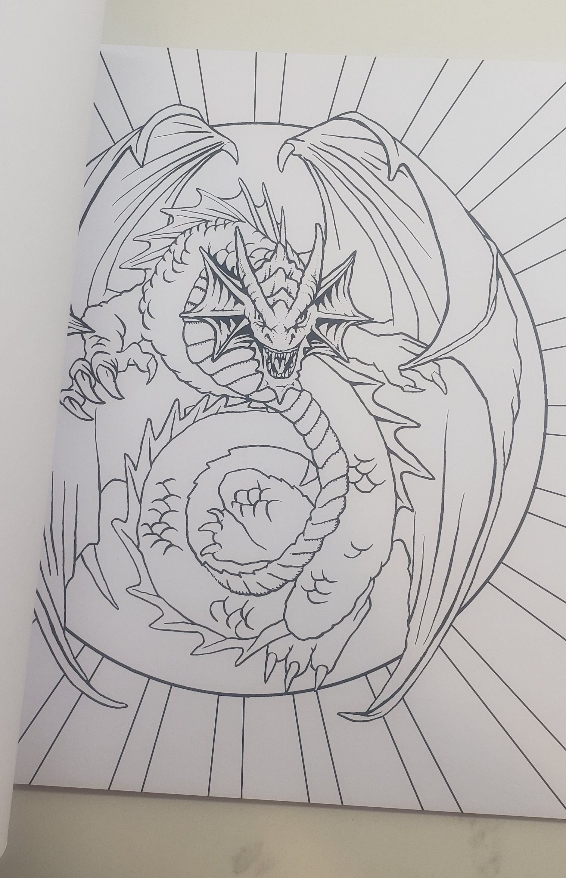 Anne Stokes - Dragon Collection Coloring Book - Etsy