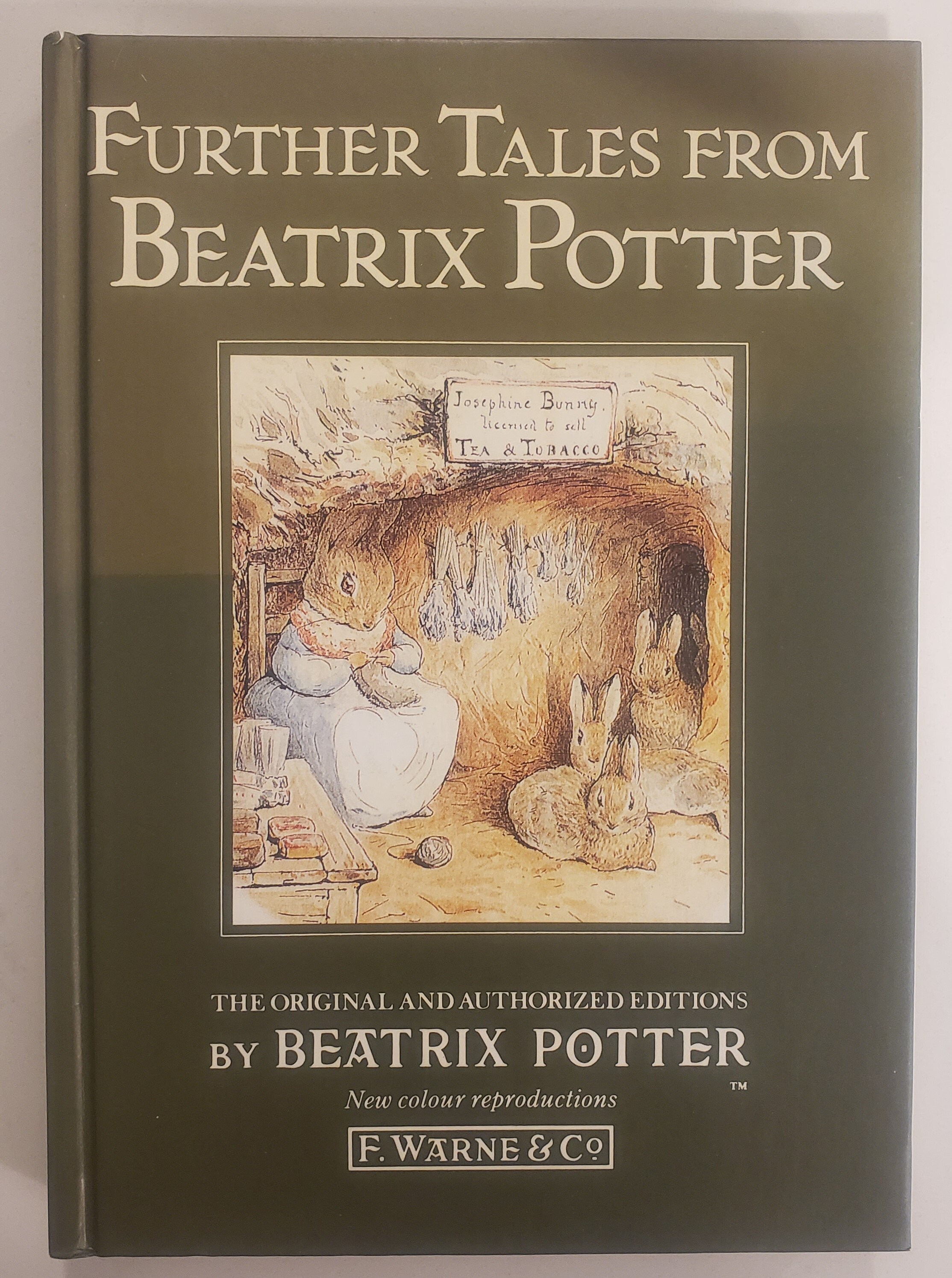 Further Tales From Beatrix Potter Hardcover 1987 - Etsy