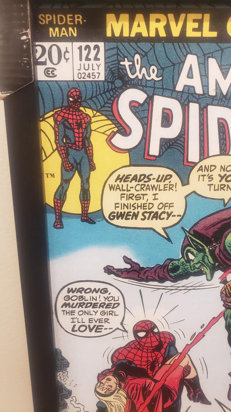 Spider-man & the Green Goblin's Last Stand July #122 Wall Art - Etsy