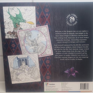 Anne Stokes - Dragon Collection Coloring Book - Etsy