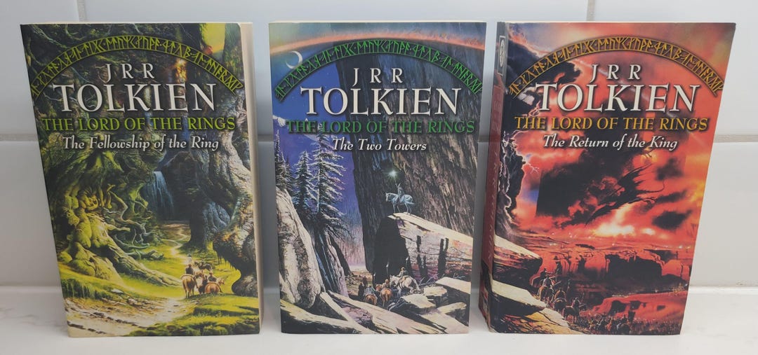 The Lord of the Rings With Cover Art by Geoff Tayler 1999 Harper ...