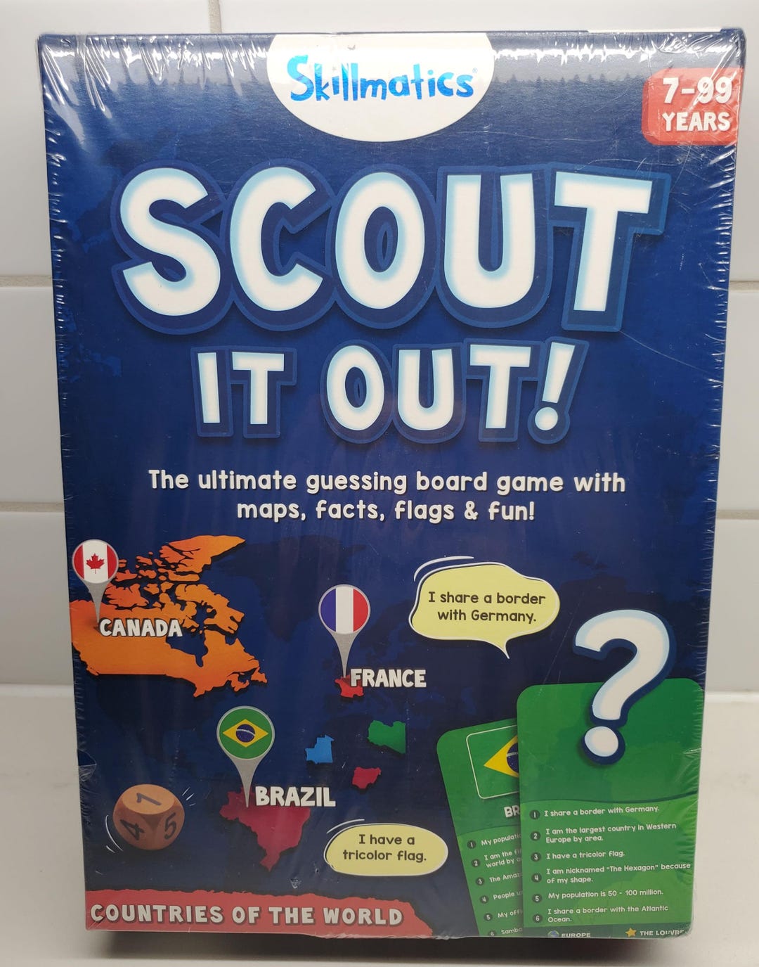 Scout It Out the 50 States Trivia Board Game ages 7 Brand New - Etsy