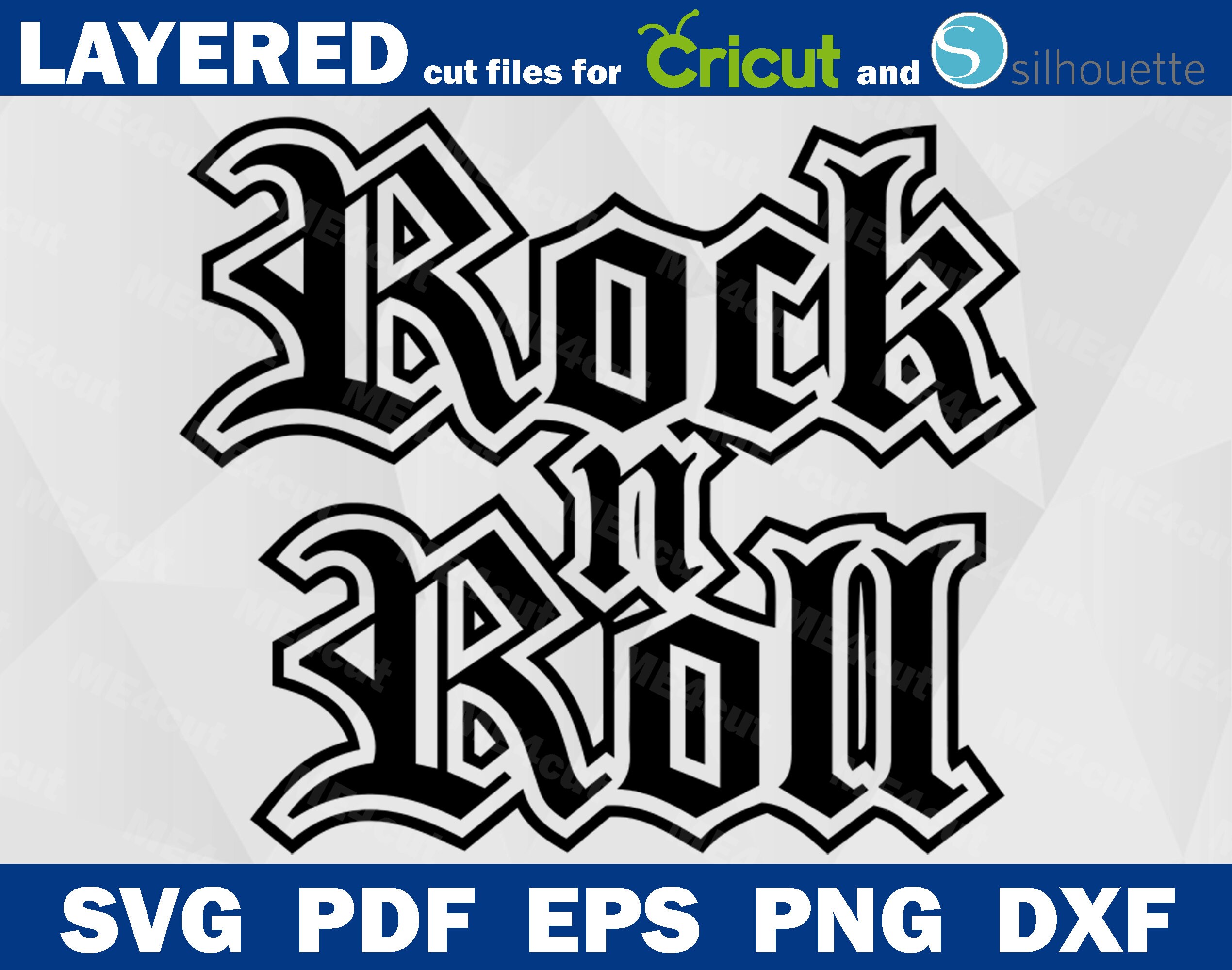 Rock N Roll SVG Rock Hand Svg Rock Sign Svg Heavy Metal - Etsy Australia