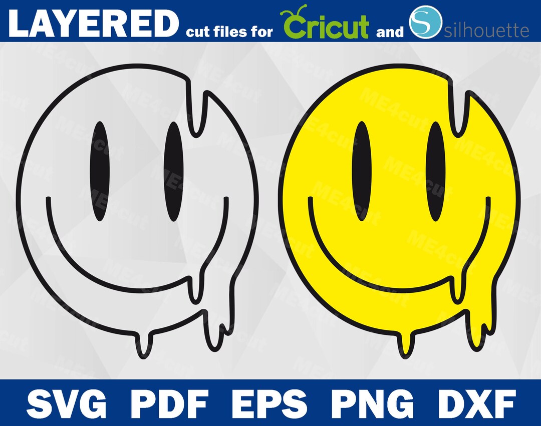 Smiley SVG Yellow Smiley Svg Circuit Smiley Svg Cut Files - Etsy Canada