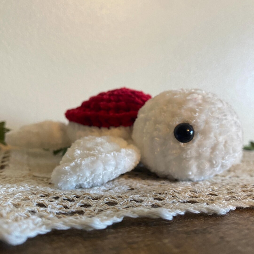 Sparkle Red Turtle Friend - Etsy