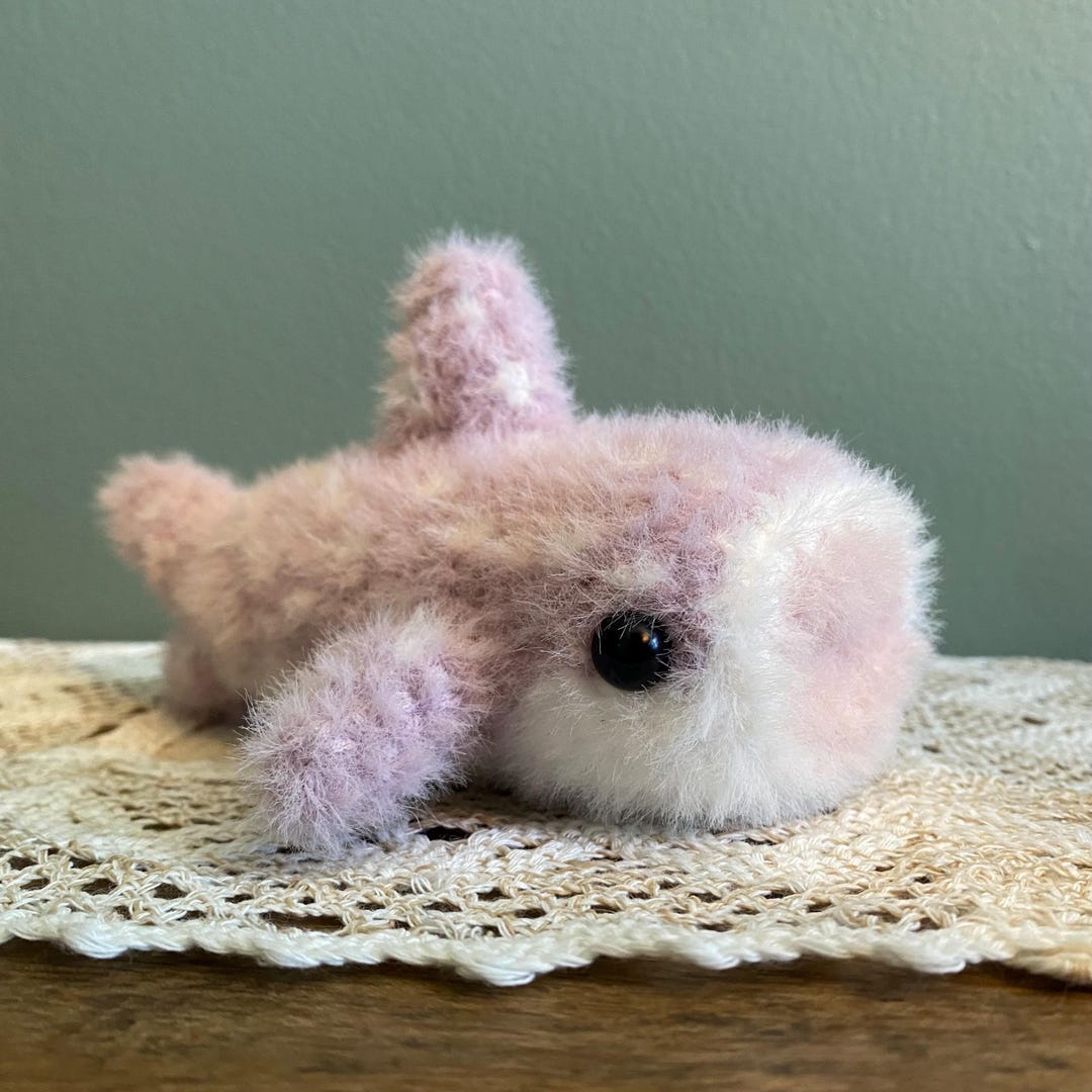 Little Fuzzy Purple Whale Shark - Etsy