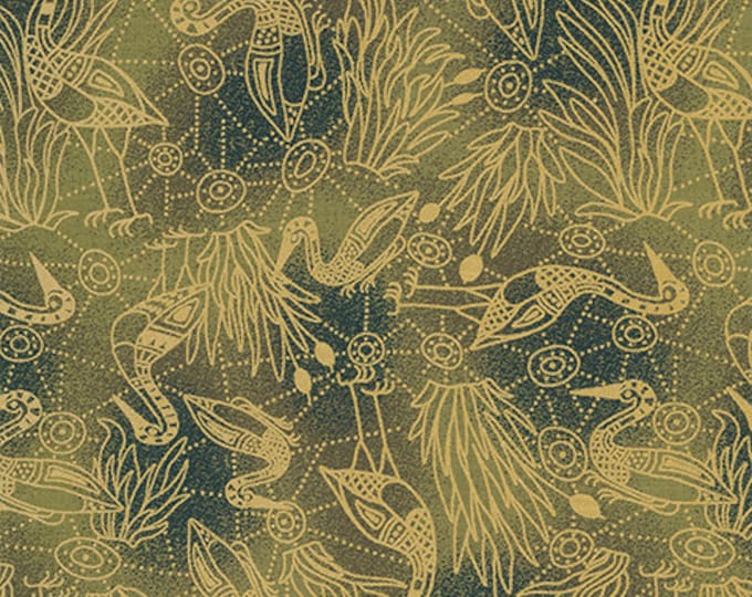Australian Aboriginal Fabric Meeting Places by Josie Cavanagh for M&S ...