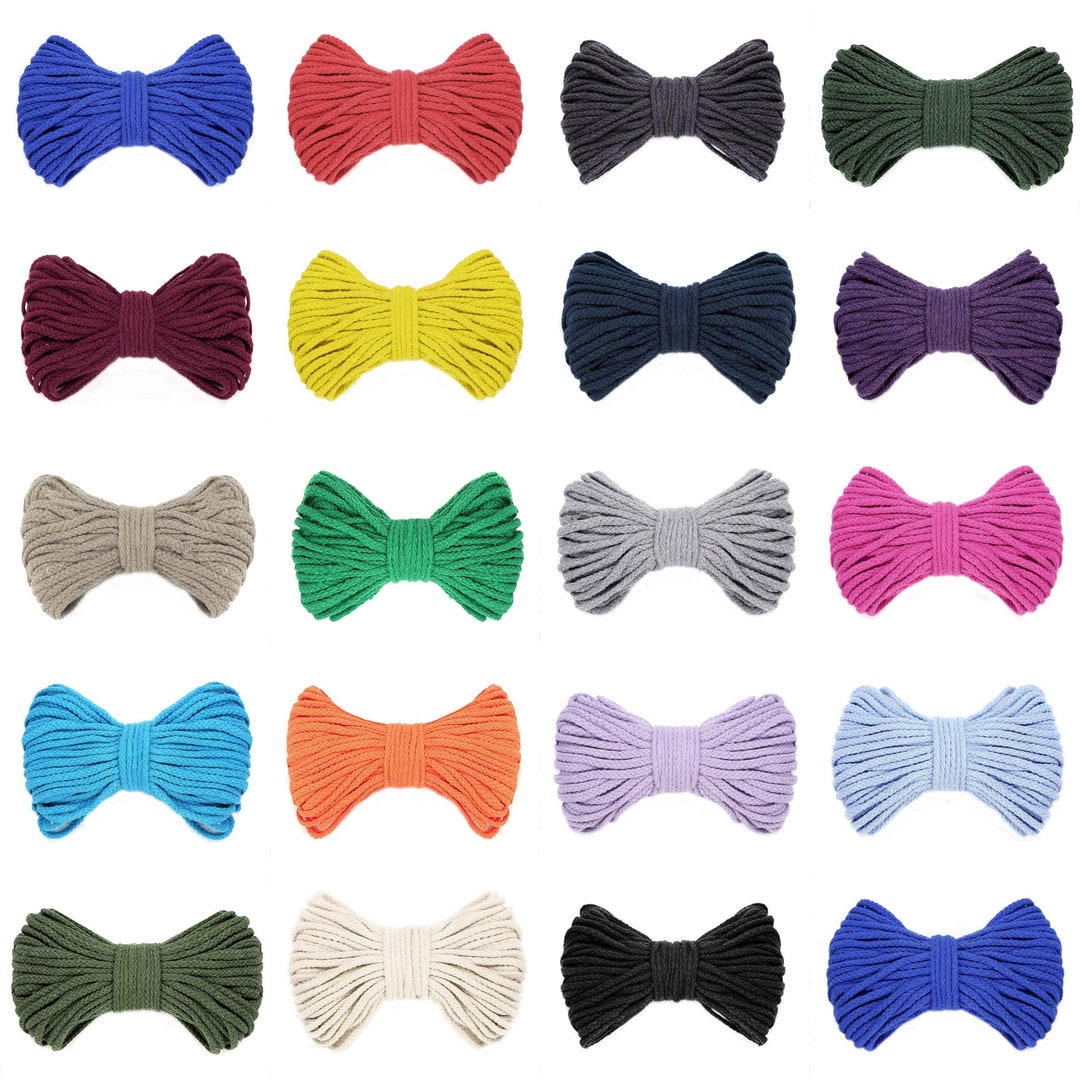 Cord for Sewing and Craft Projects, Drawstring, Choose Your Color, 4mm ...