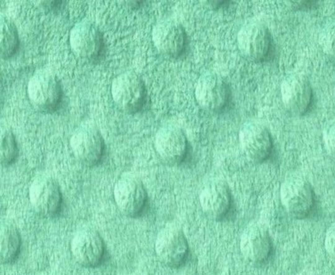 Dreamy Dimple Minky Fabric by Riley Blake Sweet Mint Green - Etsy
