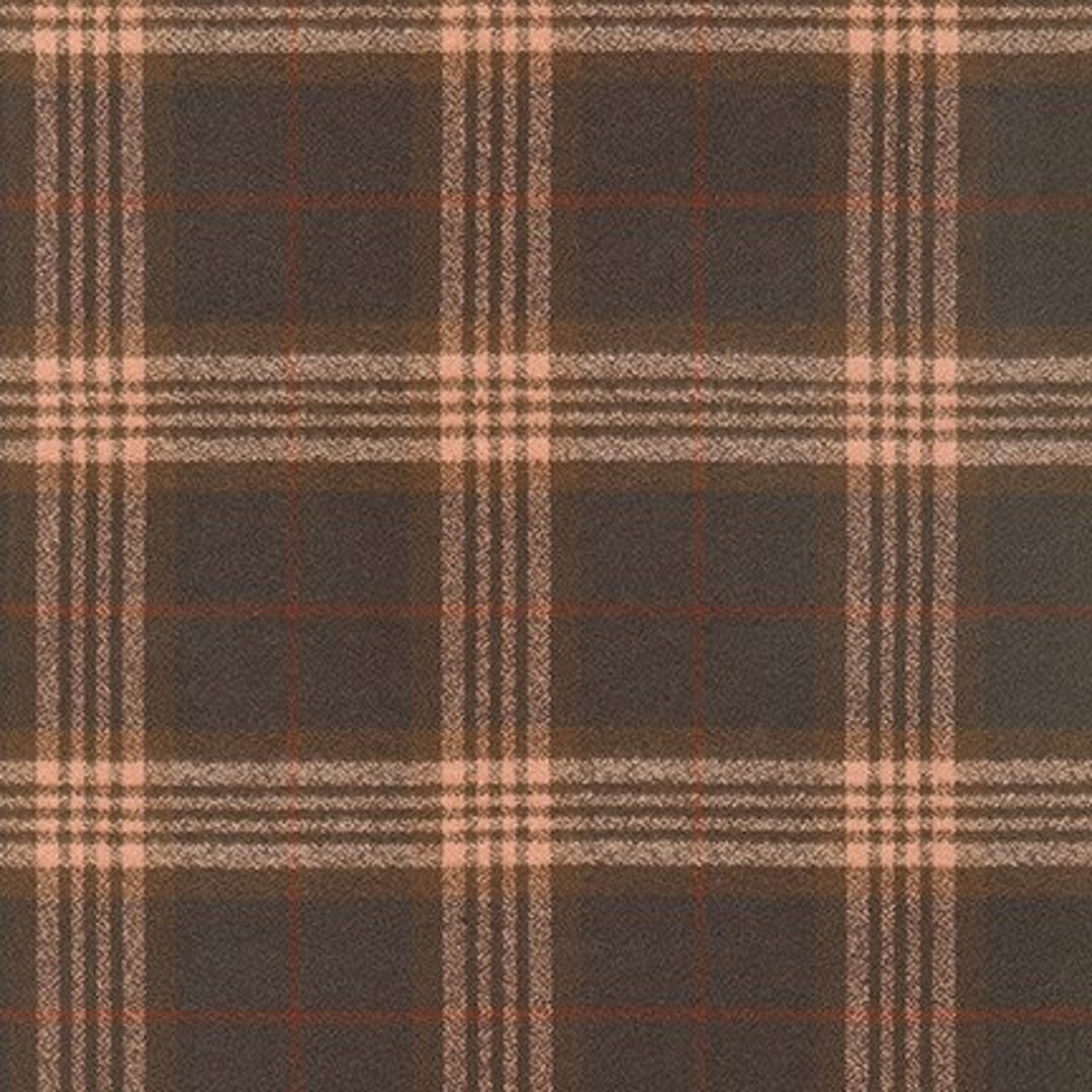 Mammoth Organic Cotton Flannel Fabric Cocoa by Robert Kaufman - Etsy