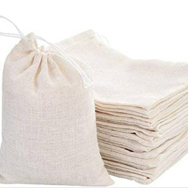 Muslin Bags - Etsy