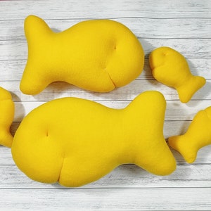 Goldfish Cracker Pillow, Cheese Gold Fish Cracker Plush, Biscuit Pillow ...