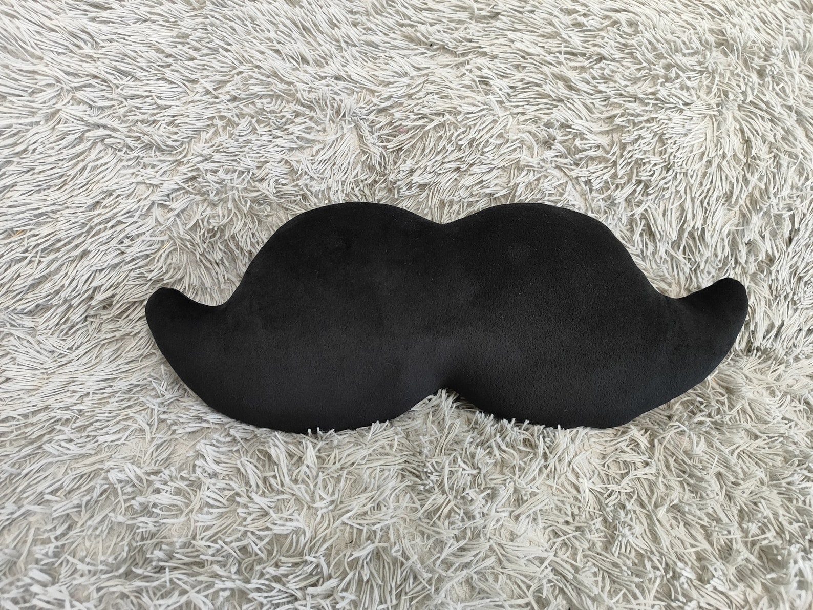 Black Mustache Pillows, Plush Moustache Cushion, Gifts for Father's Day ...