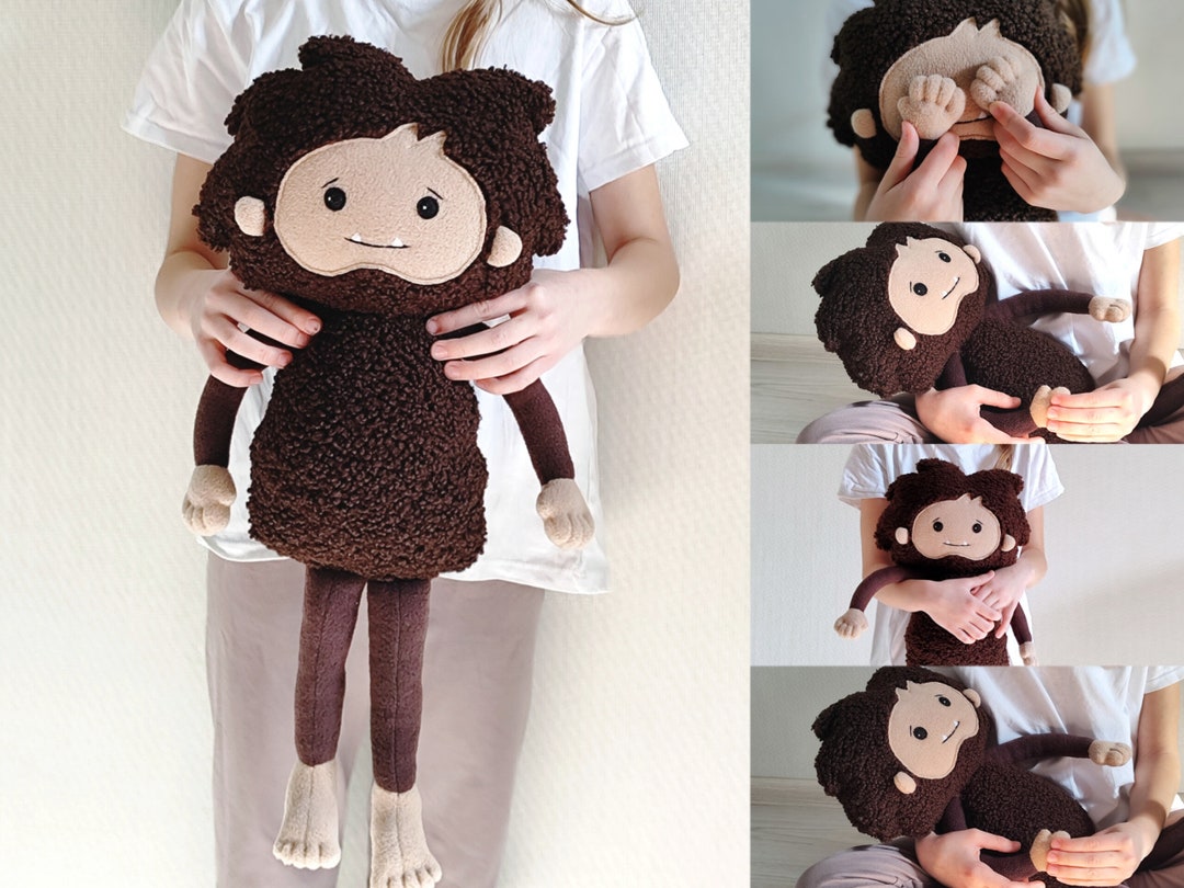 Sasquatch Plush Toy, Bigfoot Plush Stuffed Monster, Bigfoot Stuffed Toy ...