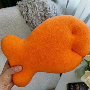 Goldfish Cracker Pillow Orange , Cheese Gold Fish Cracker Plush,food ...