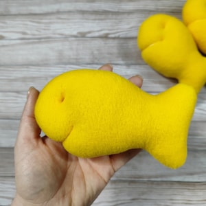 Goldfish Cracker Pillow, Cheese Gold Fish Cracker Plush, Biscuit Pillow ...