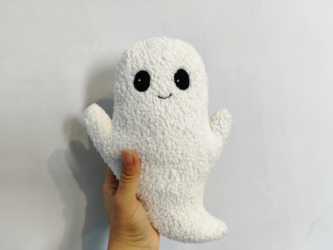 Halloween Ghost Stuffie Toy, Cuddly Ghost Cat Plush, Boo Basket ...